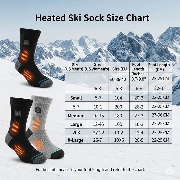 7 Best Heated Ski Socks That Actually Work in 2025 - HeatedGear360 ...